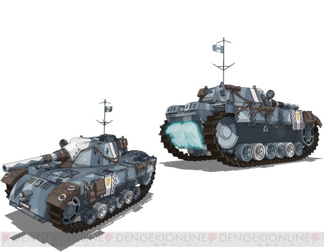 TVアニメ戦場のヴァルキュリアの小隊員と戦車をチェック 電撃オンライン