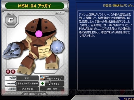 『SDGO』新システム“MS図鑑”を本日15：00より実装！ - 電撃オンライン