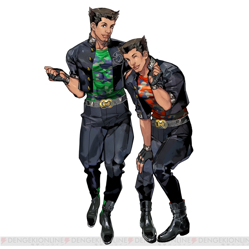 『魔都紅色幽撃隊』キャラ名鑑＋インタビュー：華山竹（声：坪井智浩）＆梅（声：浜田賢二）。オカマでマッチョな双子のツインエンジェル - 電撃オンライン