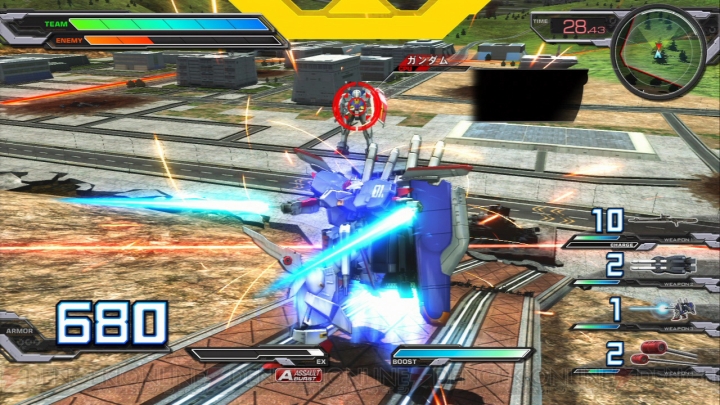 PS3版『ガンダム EXVS. FB』新機体のEx-Sガンダムと“ジョニー・ライデン ザクII”、ラクスが乗る“インフィニットジャスティス”の動画＆攻略 - 電撃オンライン