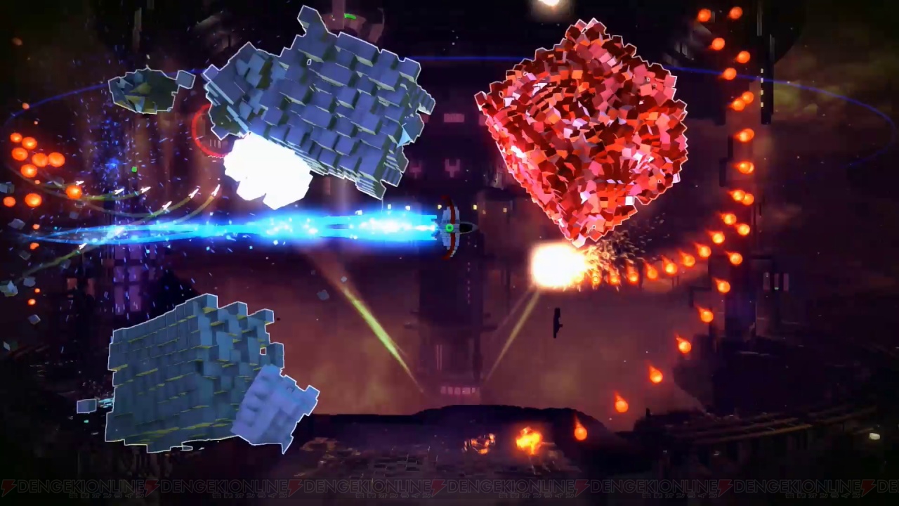 PS4ローンチタイトル『RESOGUN』のプレイ映像を見られる動画が公開！ 同作は4月15日までPS Plusフリープレイの対象 - 電撃オンライン