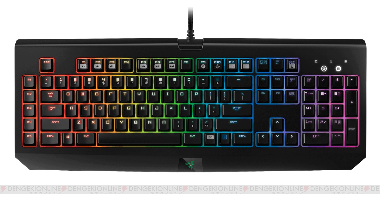 七色に輝くキーボードなどRazerの最新ゲーミングデバイスが東京ゲームショウ2014に出展！ - 電撃オンライン