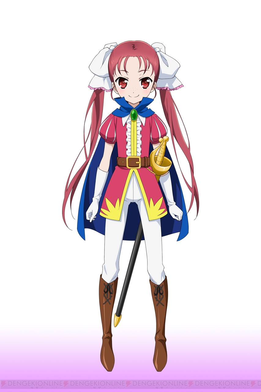 Safebooru - 1girl accel world bow brown bow cape elbow gloves full body ...