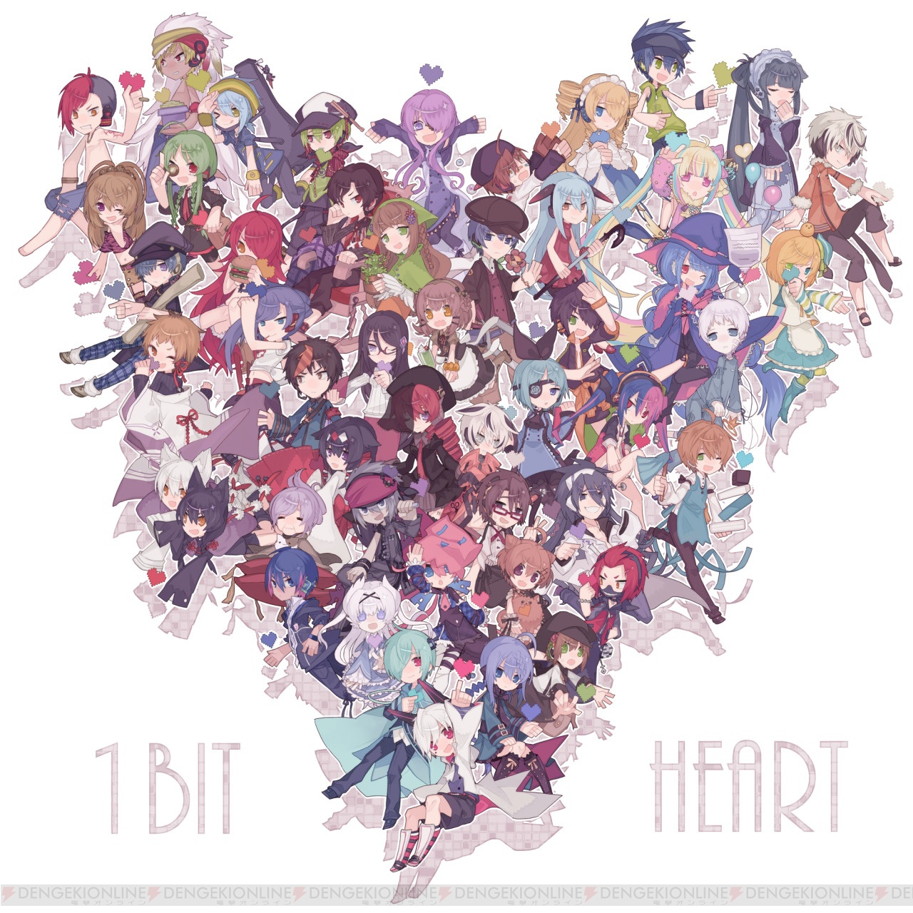 人と心をつなげる友だち作りアドベンチャー『1bitHeart』のSteam版が配信開始 - 電撃オンライン