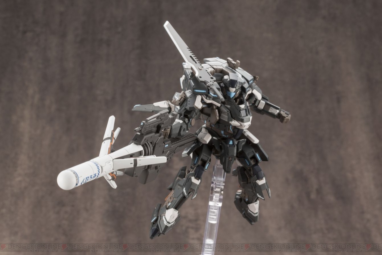 『PSO2』に登場するA.I.Sのプラモデル『A.I.S Black Ver.』が登場。新規パーツ“凍結弾”が付属 - 電撃オンライン