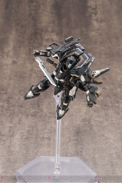 『PSO2』に登場するA.I.Sのプラモデル『A.I.S Black Ver.』が登場。新規パーツ“凍結弾”が付属 - 電撃オンライン