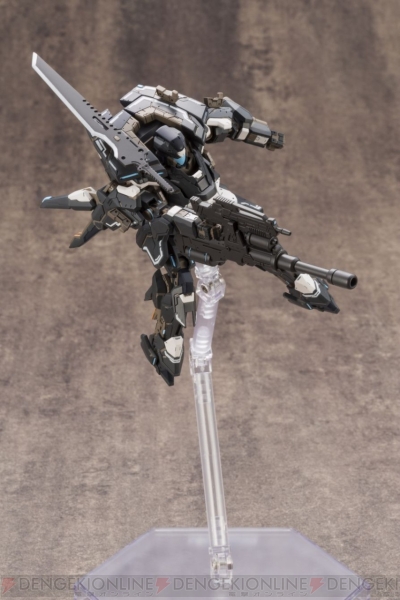 『PSO2』に登場するA.I.Sのプラモデル『A.I.S Black Ver.』が登場。新規パーツ“凍結弾”が付属 - 電撃オンライン