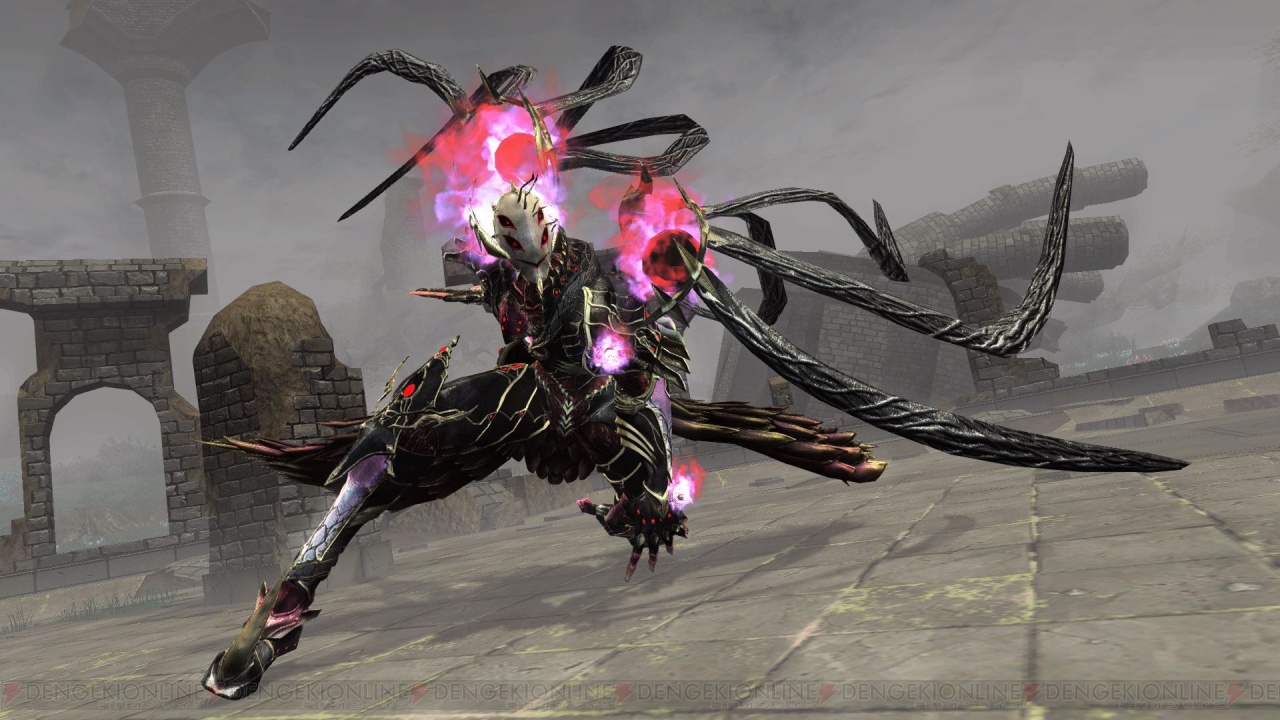 『PSO2』1人用アルティメットクエスト“領域調査：異世界の残滓”の中ボス“オメガ・マスカレーダ”を紹介 - 電撃オンライン