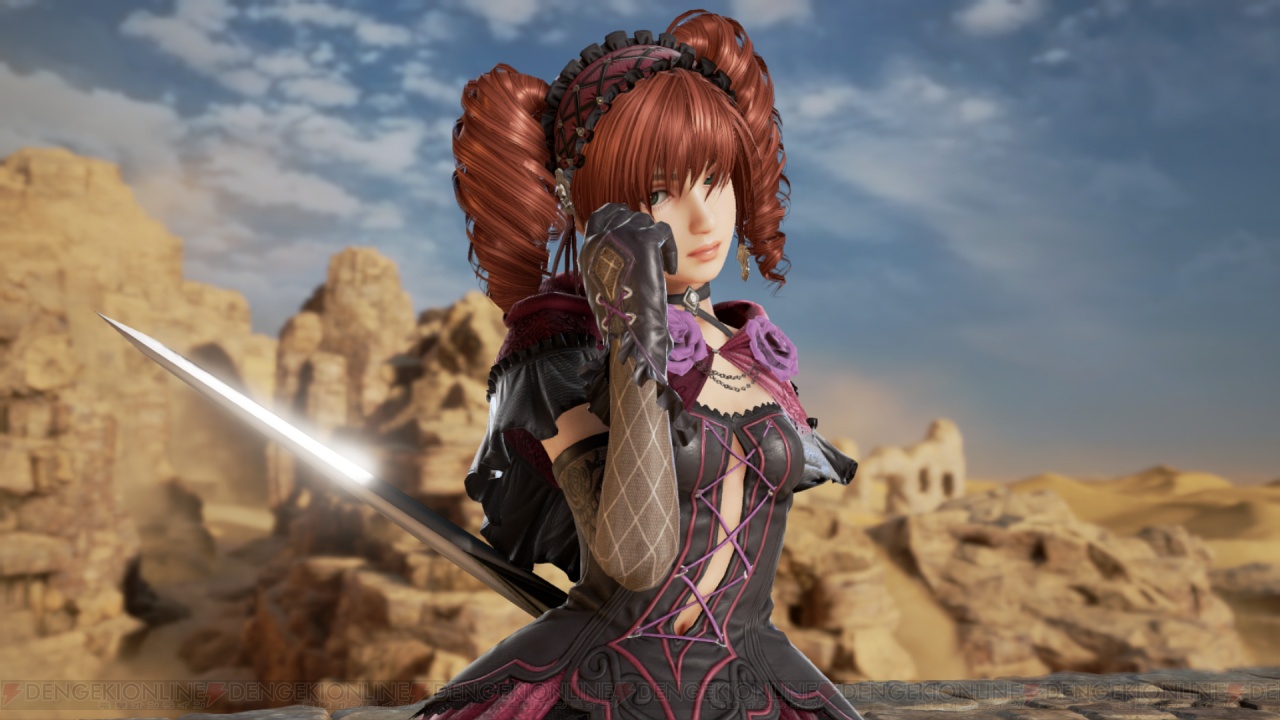 『ソウルキャリバーVI』エイミ配信開始。『SCIV』の衣装“夜光蝶シリーズ”が無料アップデートで入手できる - 電撃オンライン